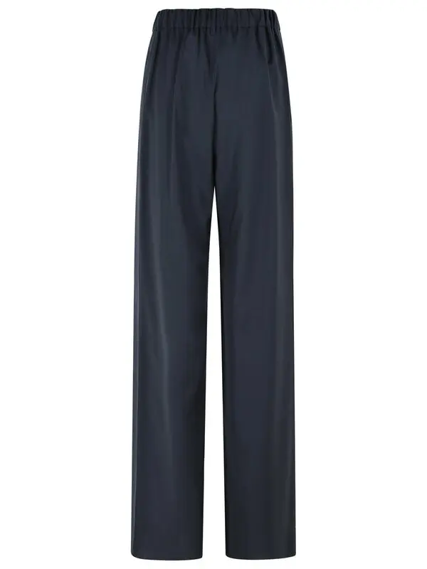 Max Mara Virgin Wool Editto Trousers - Blue