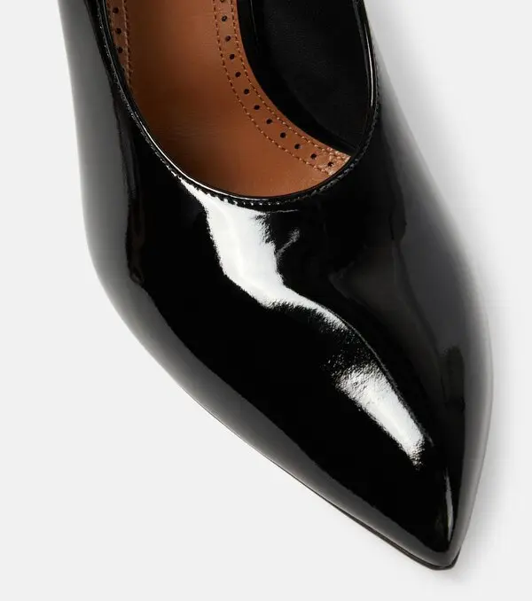 Alaïa Shark Patent Leather Pumps