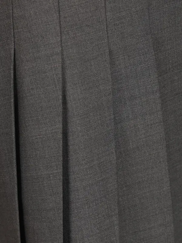SELF-PORTRAIT Pleated Miniskirt