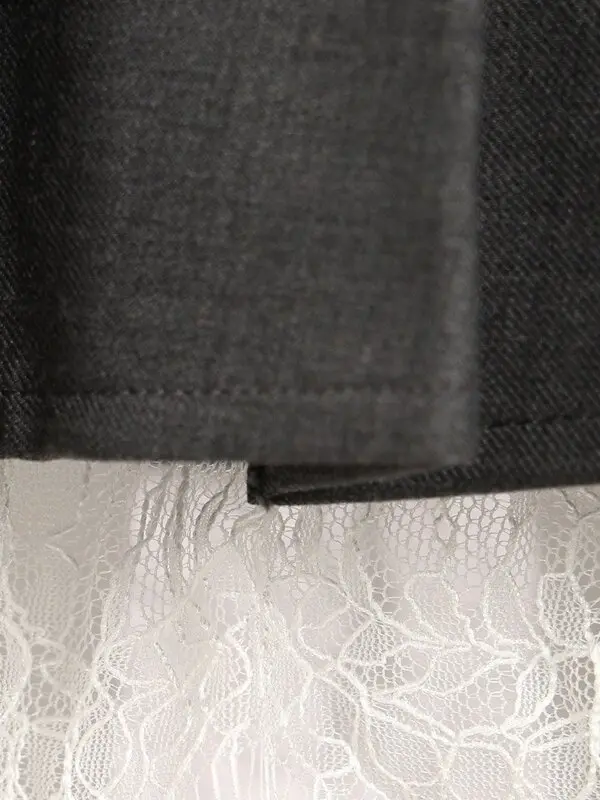 SELF-PORTRAIT Pleated Miniskirt - Gray