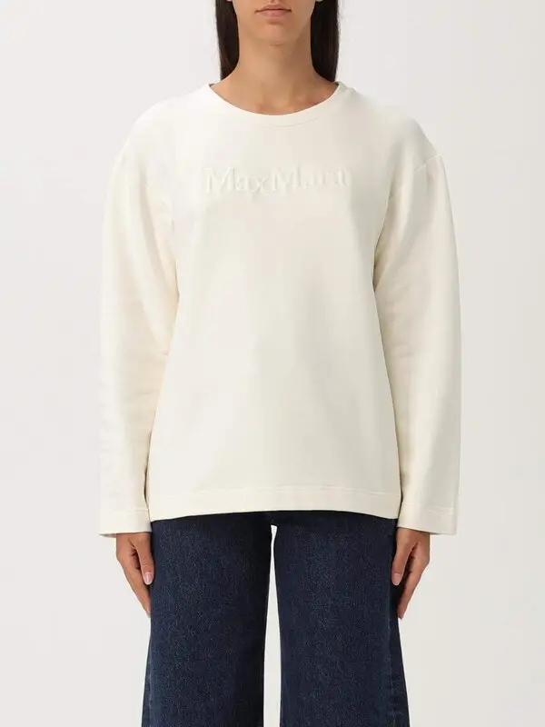 Max Mara Knitted Sweatshirt - White