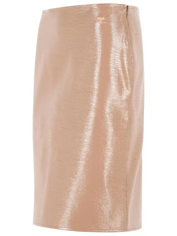 COURREGES Vinyl Skirt