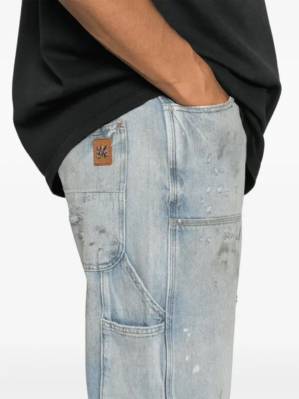 Amiri Straight-leg Jeans - Blue