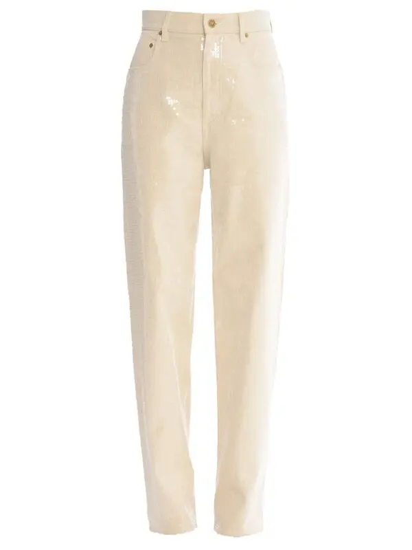 GOLDEN GOOSE Kim Pants With Sequins