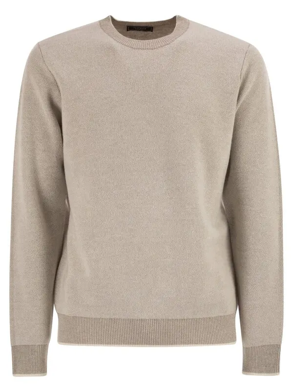 Peserico Wool And Cashmere Jumper - Cream