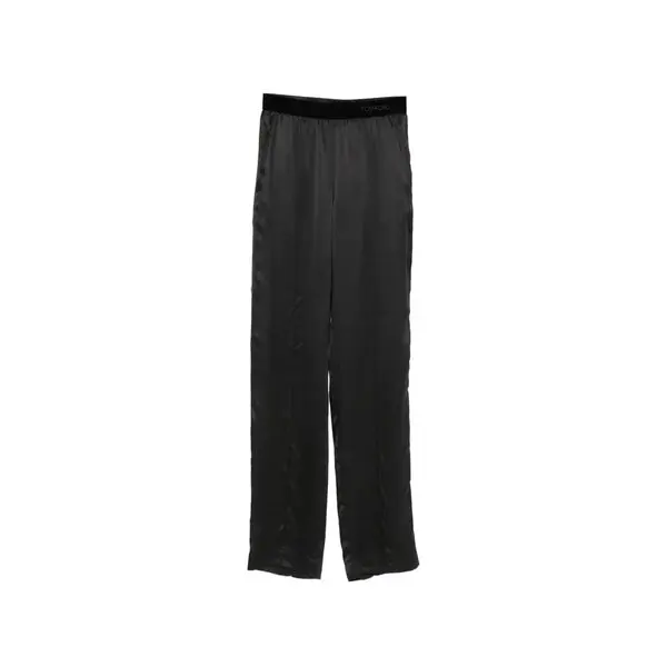 TOM FORD Trousers Straight Trousers - Black