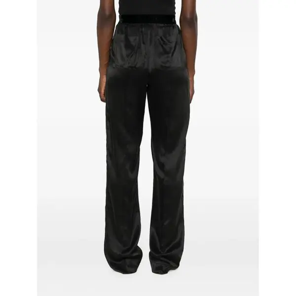 TOM FORD Straight Trousers - Black