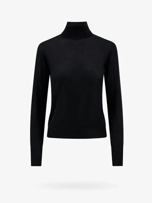 GOLDEN GOOSE Dilara Virgin Wool Turtleneck - Black