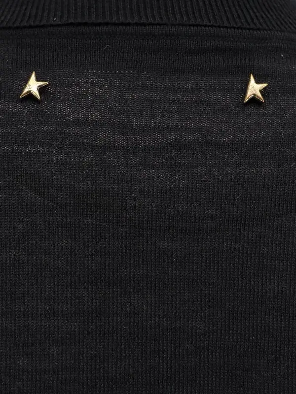 GOLDEN GOOSE Dilara Virgin Wool Turtleneck - Black