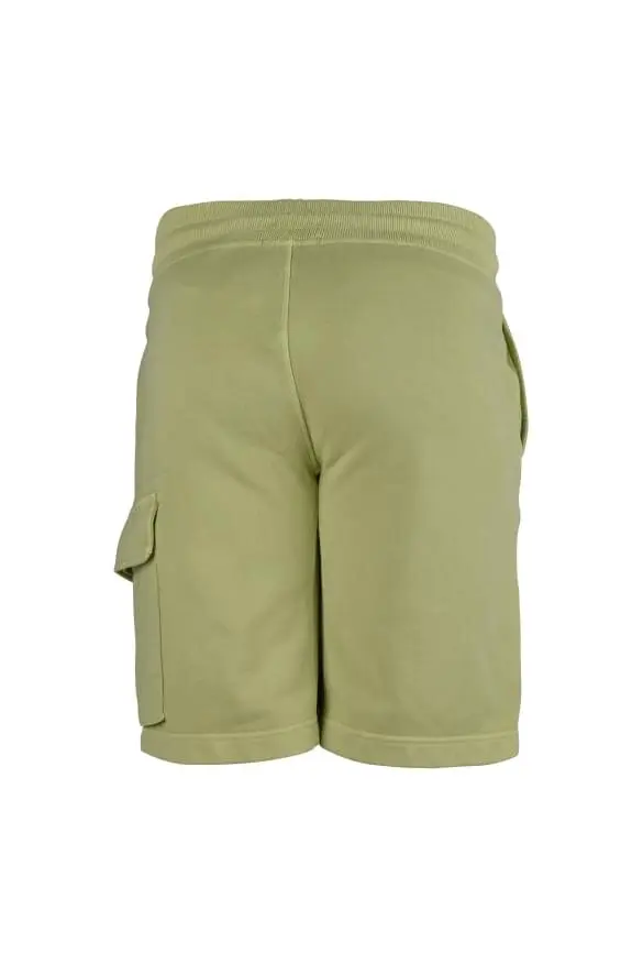 C.P. COMPANY Cotton Cargo Shorts - Green