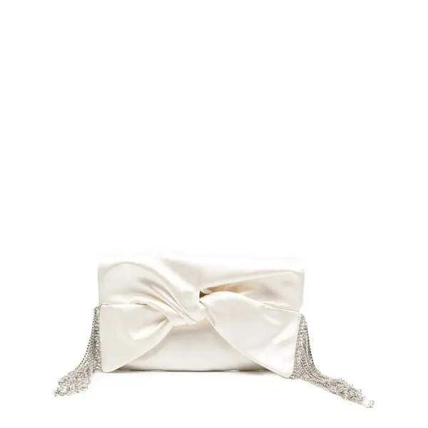 ANYA HINDMARCH Neutrals Clutch Bags - Cream