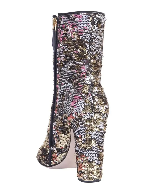 Paris Texas Sequined Ankle Boot