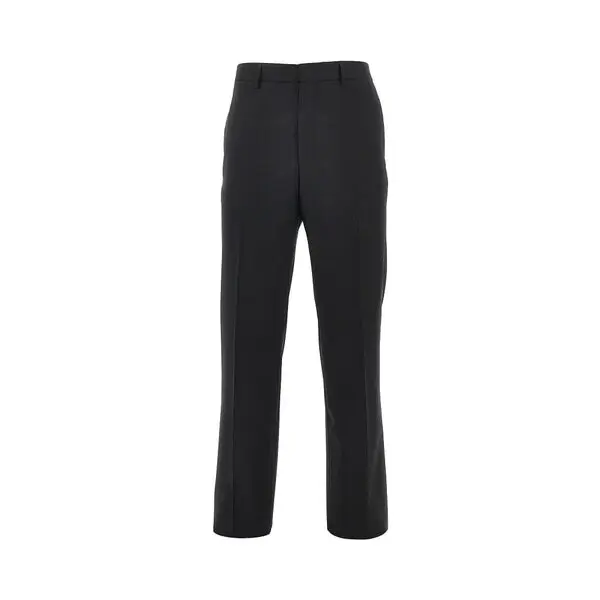 Tagliatore Super 110's Wool Pants - Black
