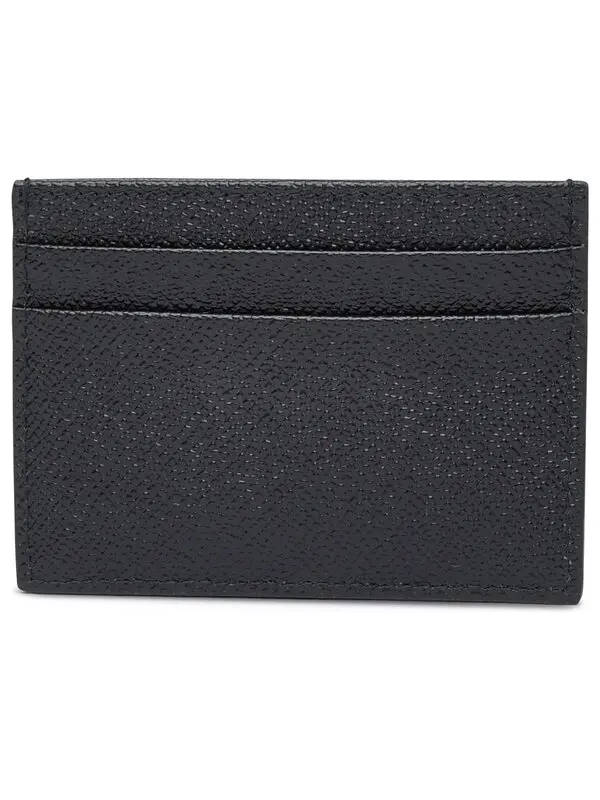 Dolce & Gabbana Leather Card Holder - Black