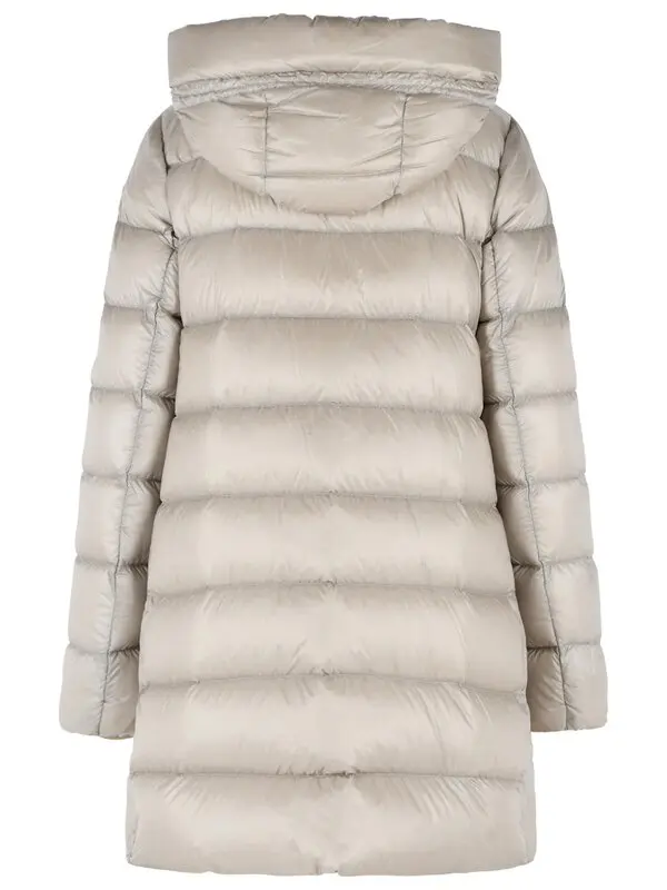 Moncler Polyamide Down Jacket - Cream