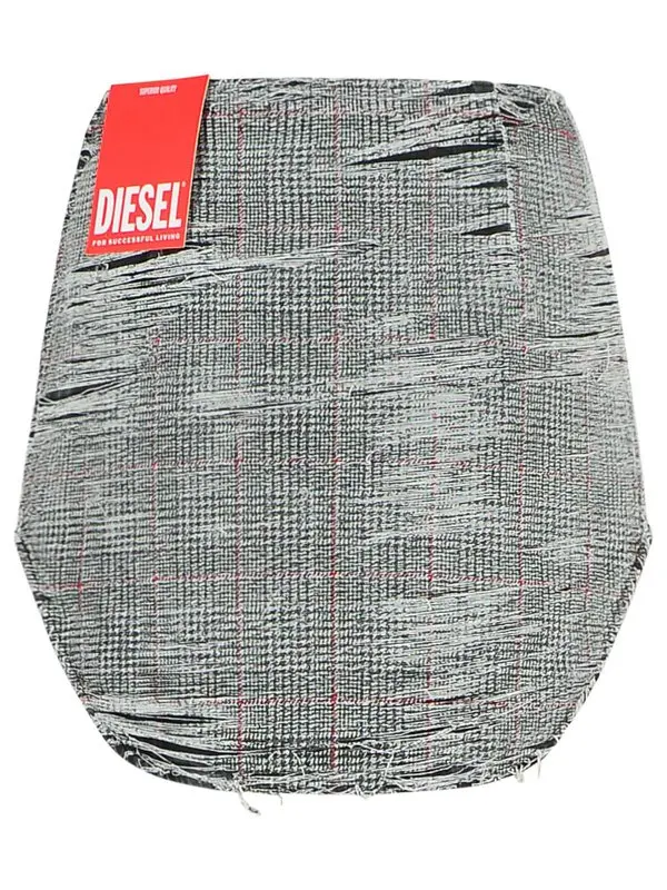 DIESEL® Ada' Grey Cotton Miniskirt
