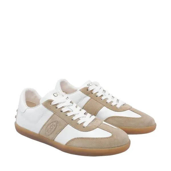 TOD'S Tabs Sneakers - White