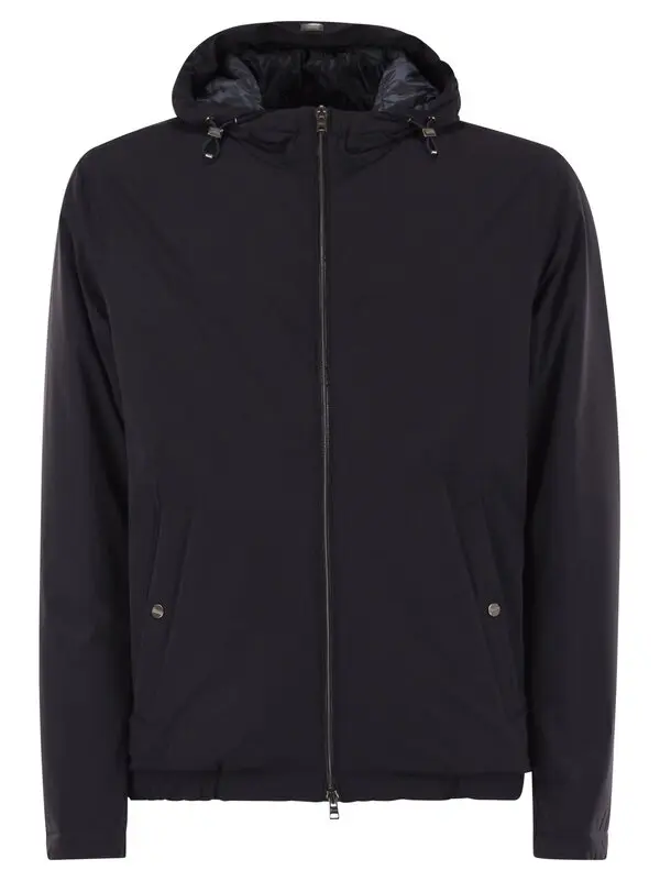 Herno Nylon Travel Jacket - Blue