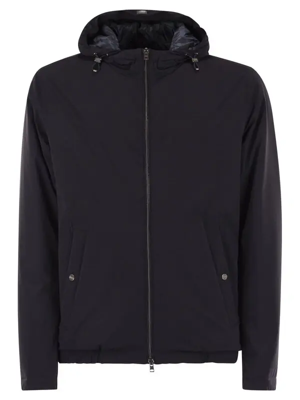 Herno Nylon Travel Jacket - Blue