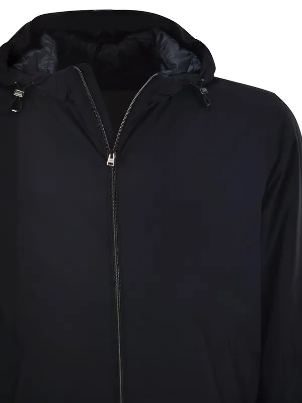 Herno Nylon Travel Jacket - Blue