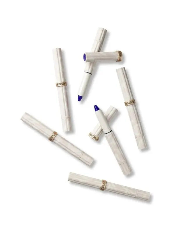 Off-White Imprint Maze Pencil - Blue