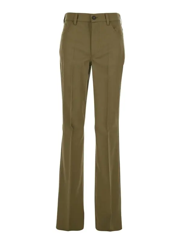 Attico Fabric Regular Fit Trousers - Multicolor