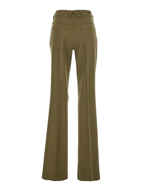 Attico Fabric Regular Fit Trousers - Multicolor