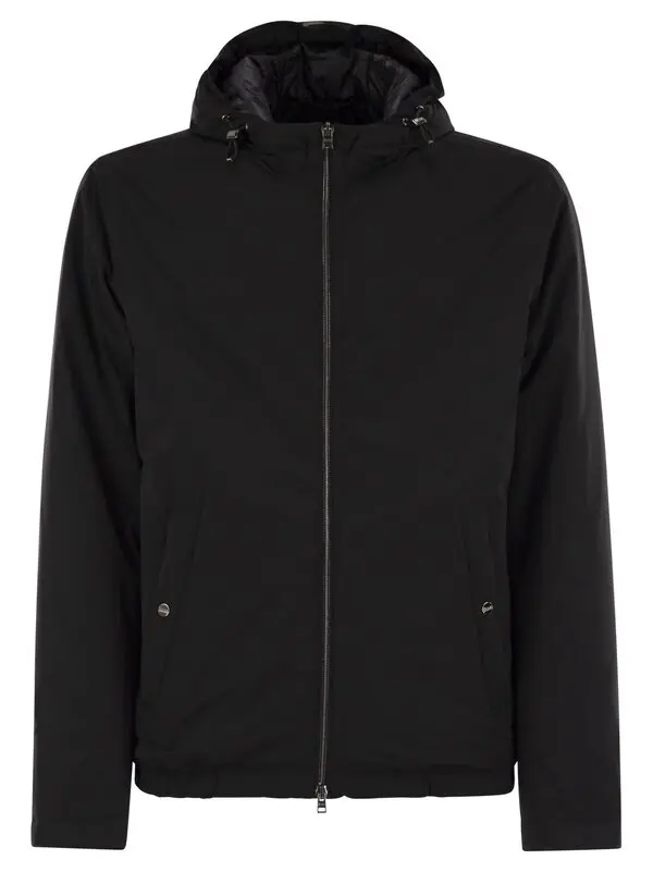 Herno Nylon Travel Jacket - Black