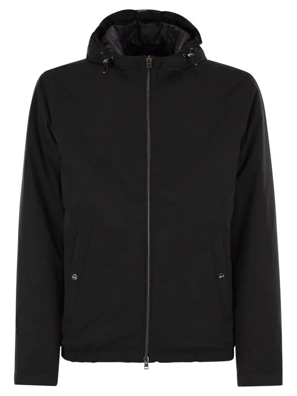 Herno Nylon Travel Jacket - Black