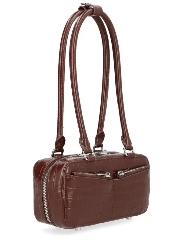 SELF-PORTRAIT Bag With Crocodile Effect