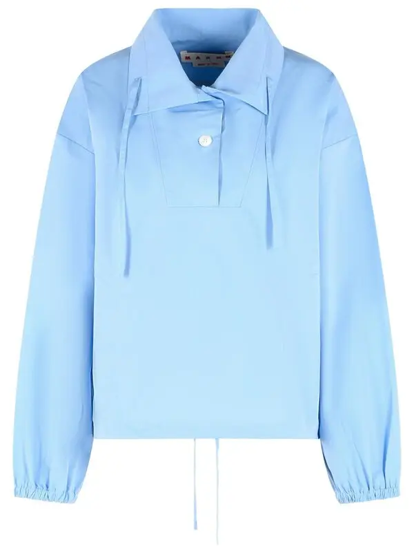 Marni Light Cotton Shirt - Blue
