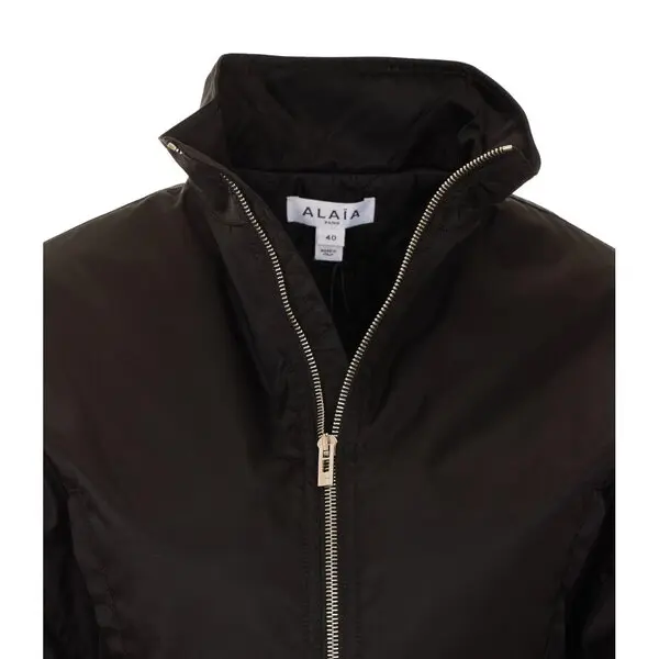 Alaïa Belted Bomber Jacket