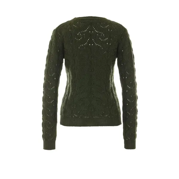 Etro Paisley Detailing Sweater - Green
