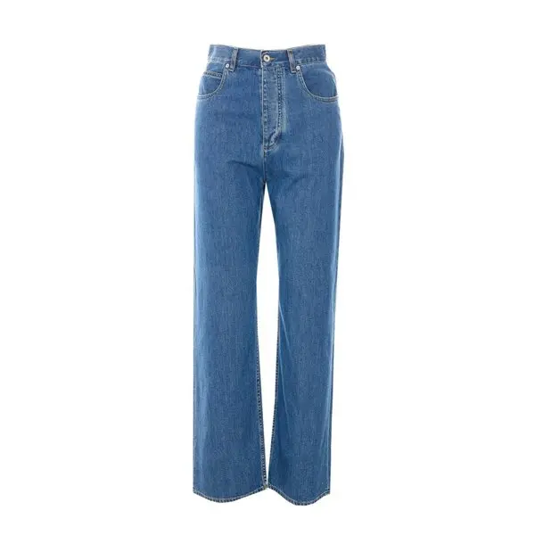 Bottega Veneta Wide Leg Jeans - Blue