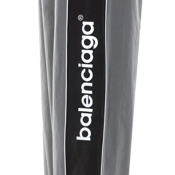 Balenciaga Logo Track Pants - Gray