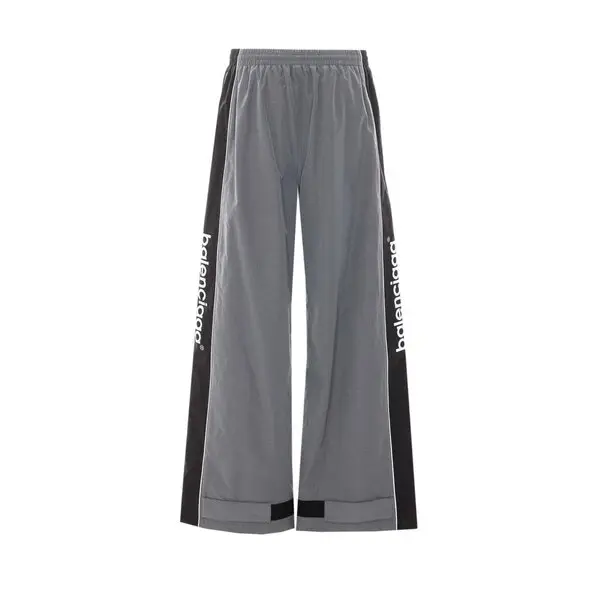 Balenciaga Logo Track Pants - Gray