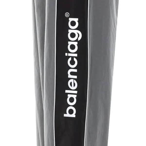 Balenciaga Logo Track Pants - Gray
