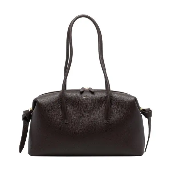 Yuzefi Yuzeli Calf Leather Duffle Bag - Black