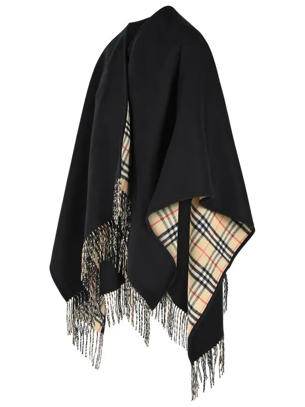 Burberry Check' Cashmere Cape