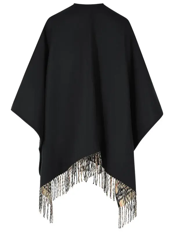 Burberry Check' Cashmere Cape
