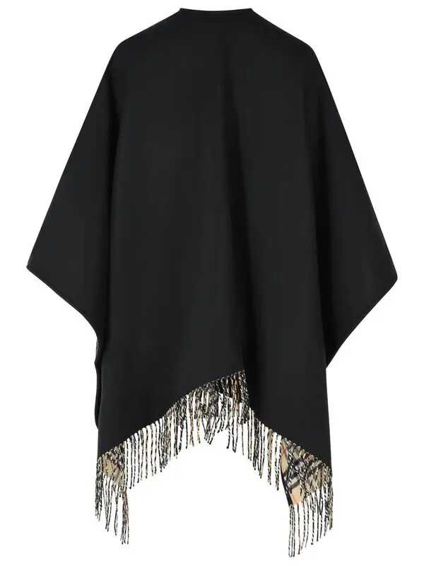 Burberry Check' Cashmere Cape