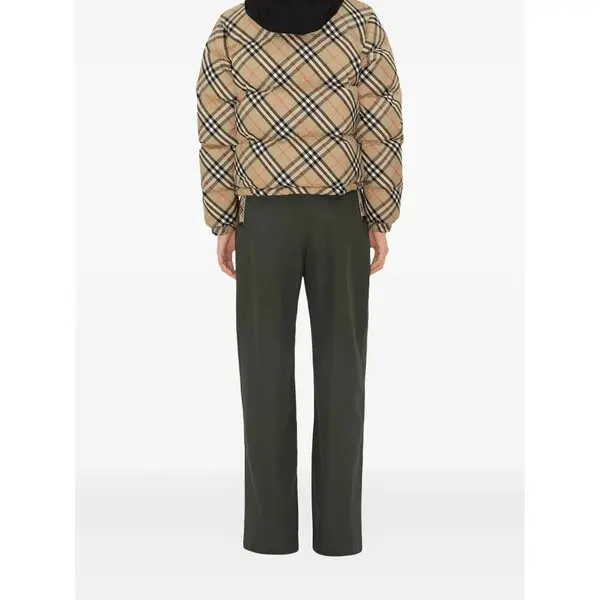 Burberry Check Puffer Jacket - Multicolor