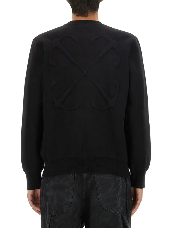 Off-White Felpa Con Logo