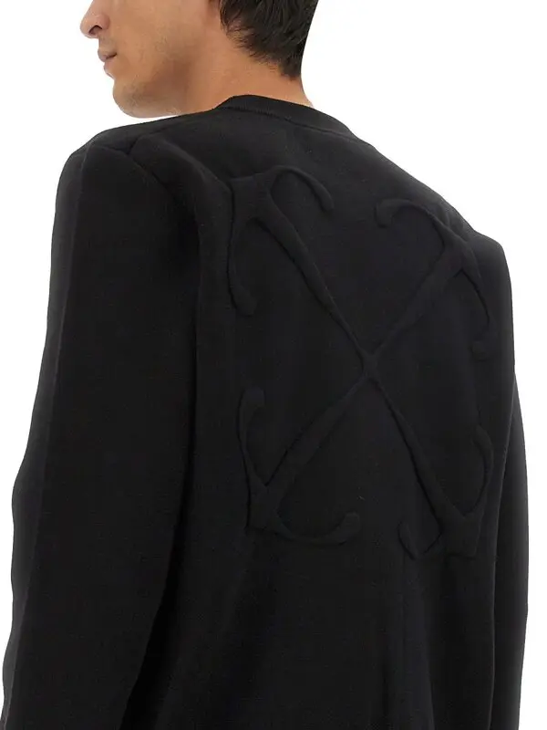 Off-White Felpa Con Logo