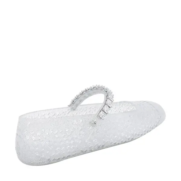 JIMMY CHOO The Jelly Flats - White