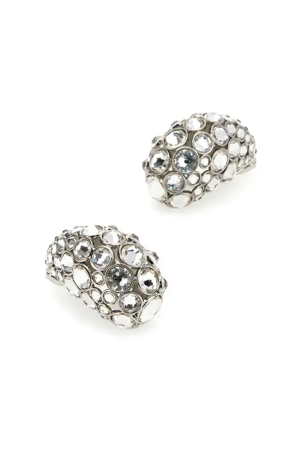 Valentino Garavani Embellished Metal Earrings