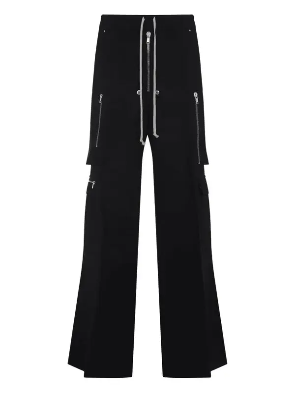 Rick Owens Cargo With Pockets - Black