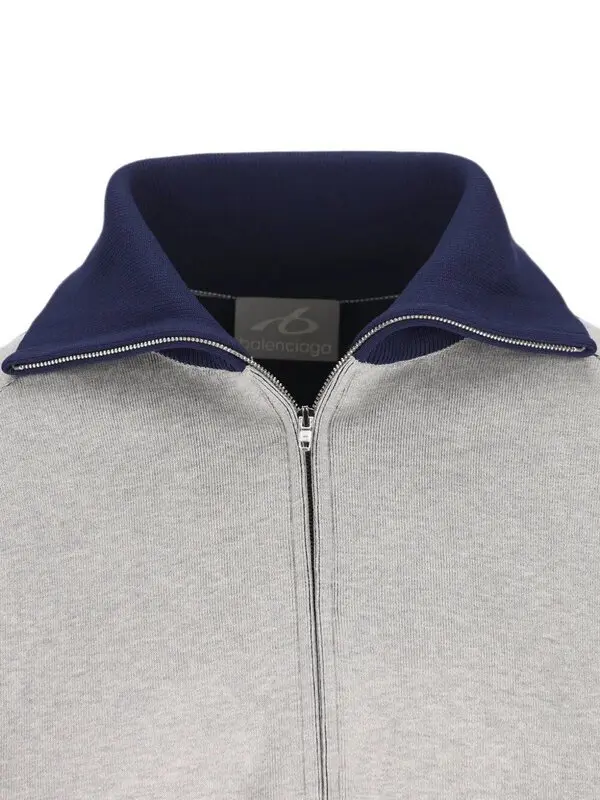 Balenciaga Knitted Cardigan With Zip Bodies