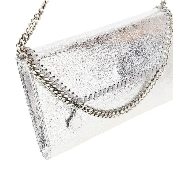 Stella McCartney Mini Falabella Crossbody Bag - Silver