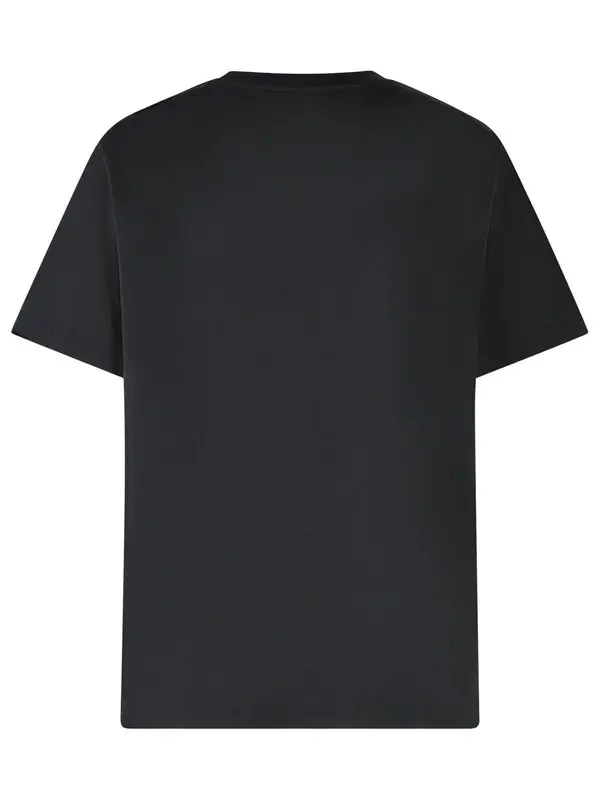 GANNI Strawberry T-shirt In Black Cotton - Gray